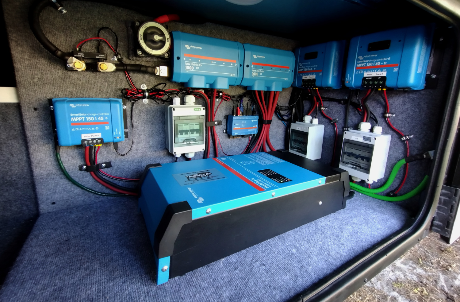 Mobile RV Solar Installation Gallery