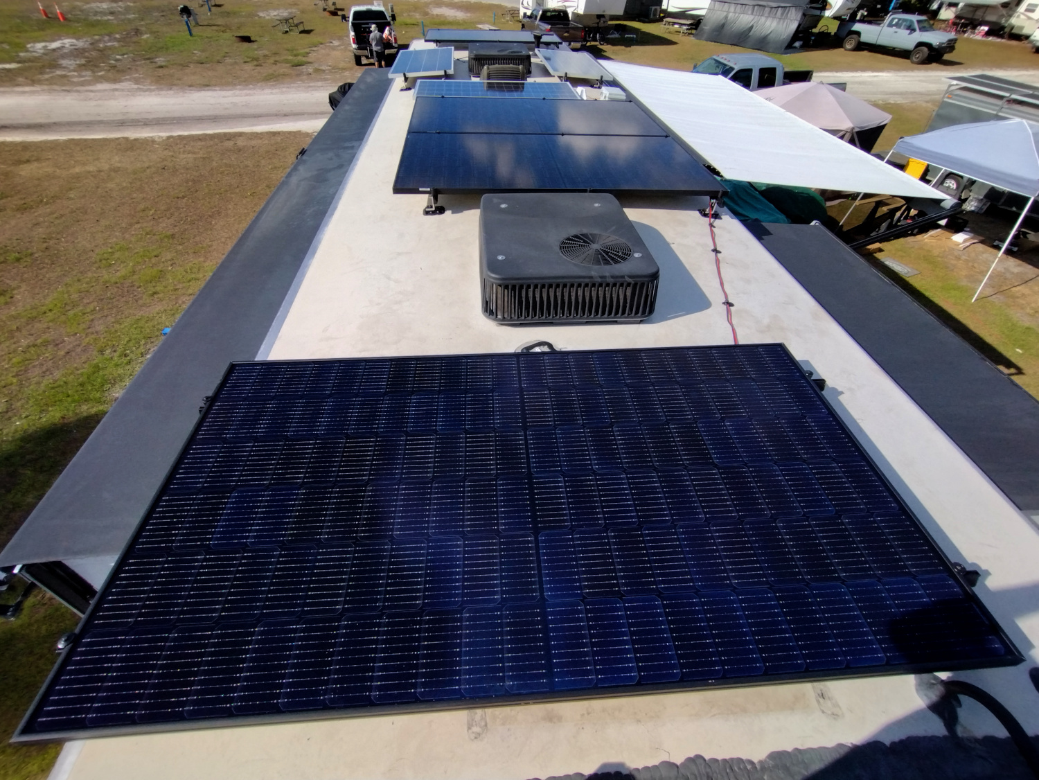 Mobile RV Solar Installation Gallery